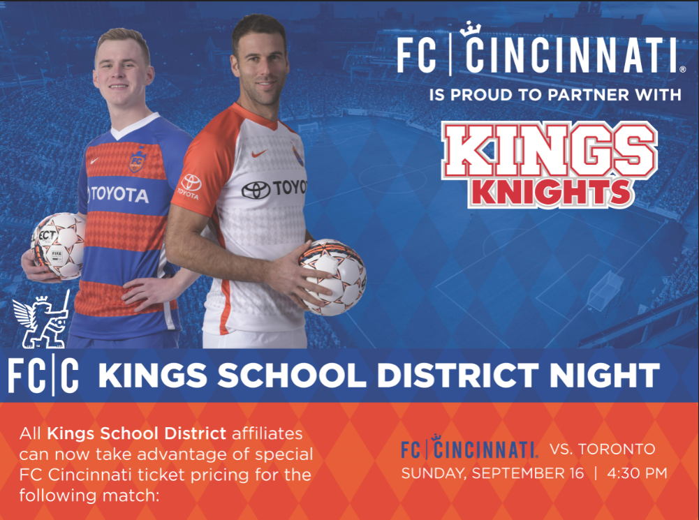 Join Us for FC Cincinnati/Kings Night!