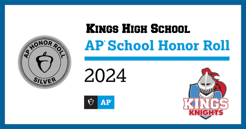 Kings High School Named to AP Honor Roll